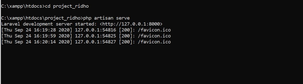 Panduan Install Laravel di Windows