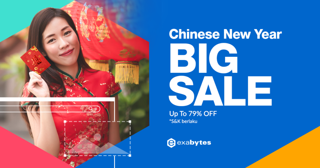 Ada 5 Promo Terbaru di Chinese New Year Big Sale Up To 79%