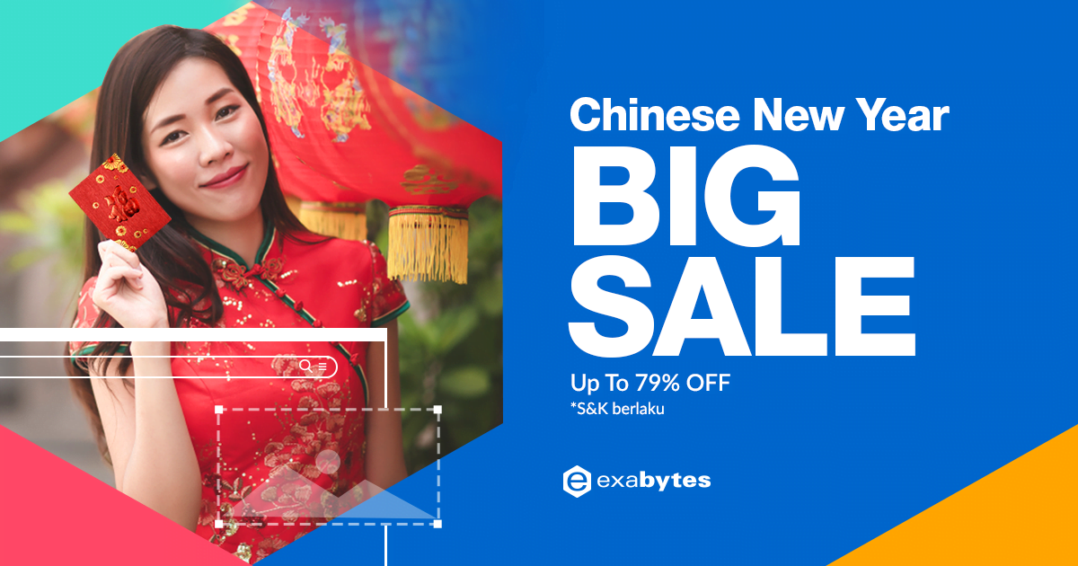 Ada 5 Promo Terbaru di Chinese New Year Big Sale Up To 79%