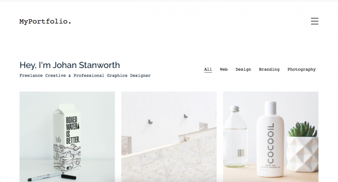 10 Rekomendasi Template Web Portofolio Gratis