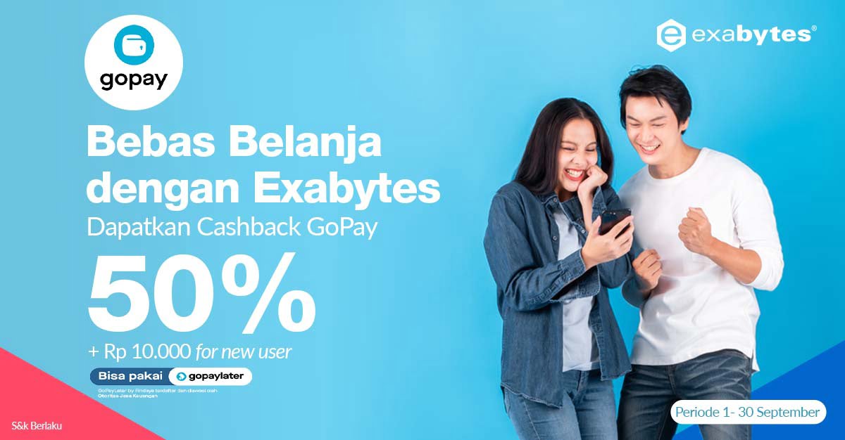 Belanja Sepuasnya dengan Promo GoPay, Nikmati Cashback 50%