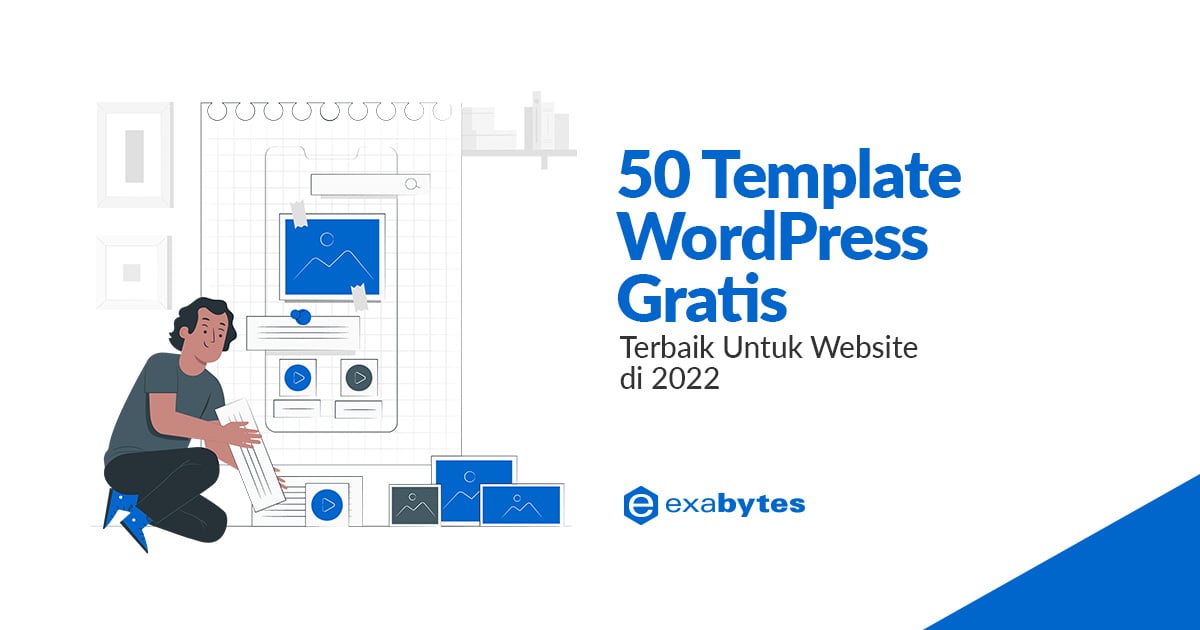 50 Template WordPress Gratis Terbaik Untuk Website di 2022