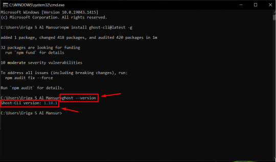 Cara Install Ghost CMS di Localhost dengan Mudah [Lengkap]