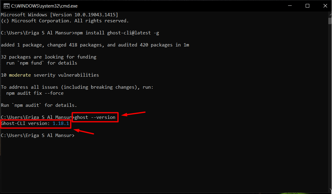 Cara Install Ghost CMS di Localhost dengan Mudah [Lengkap]