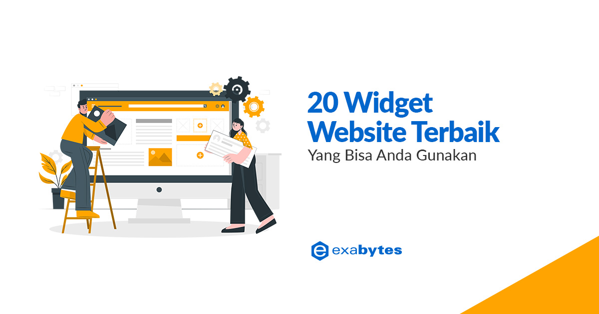 20 Widget Website Terbaik yang Bisa Anda Gunakan! - Exabytes
