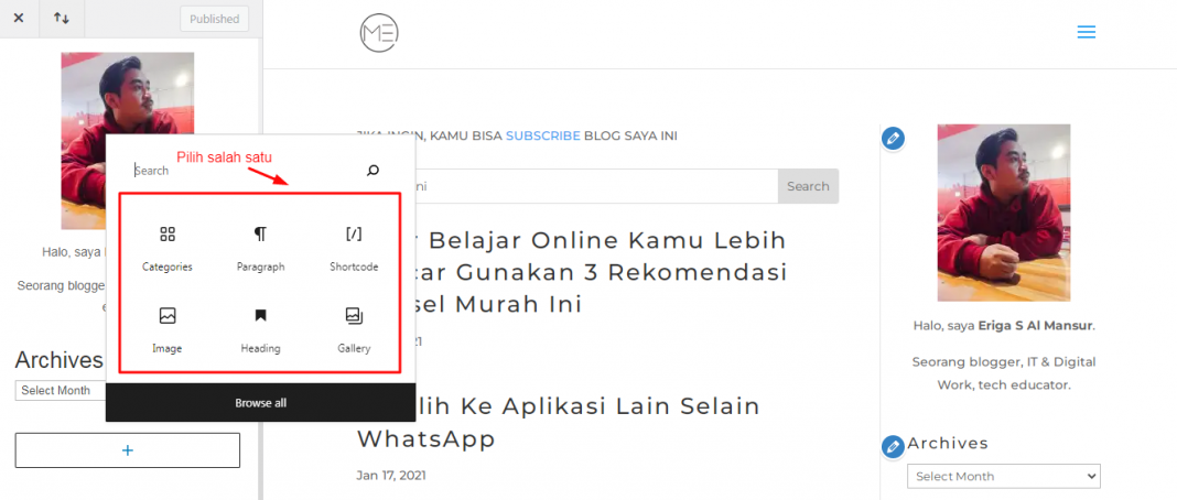 Tutorial Cara Menambahkan Widget di WordPress [Terbaru]