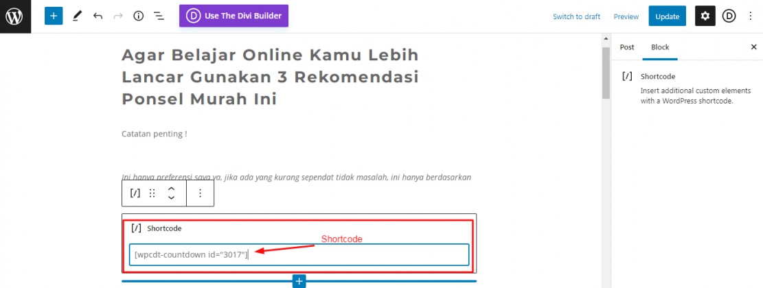Cara Membuat Countdown Timer di WordPress [Terlengkap]