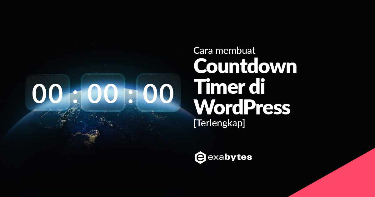 Cara Membuat Countdown Timer di WordPress [Terlengkap]