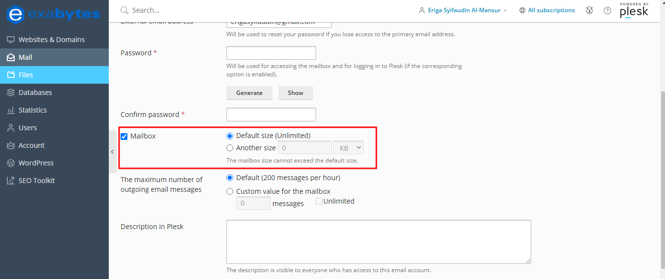 Cara Membuat Email di Plesk Dengan Mudah Hanya 3 Langkah
