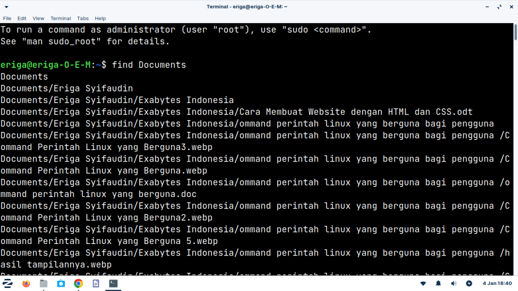 17+ Perintah Dasar Linux Yang Wajib Kamu Ketahui