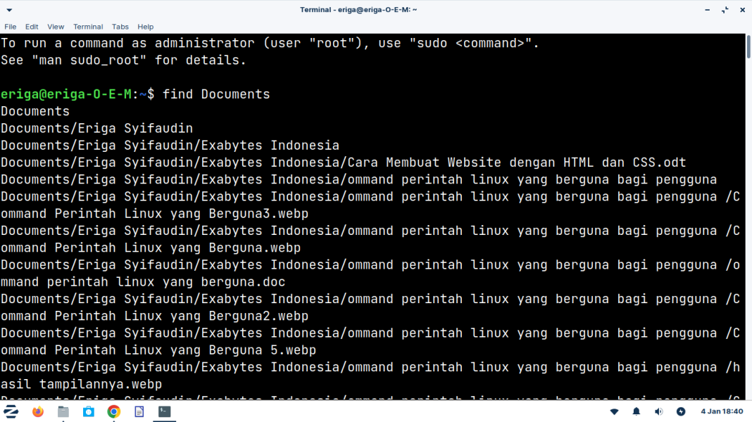 17+ Perintah Dasar Linux Yang Wajib Kamu Ketahui