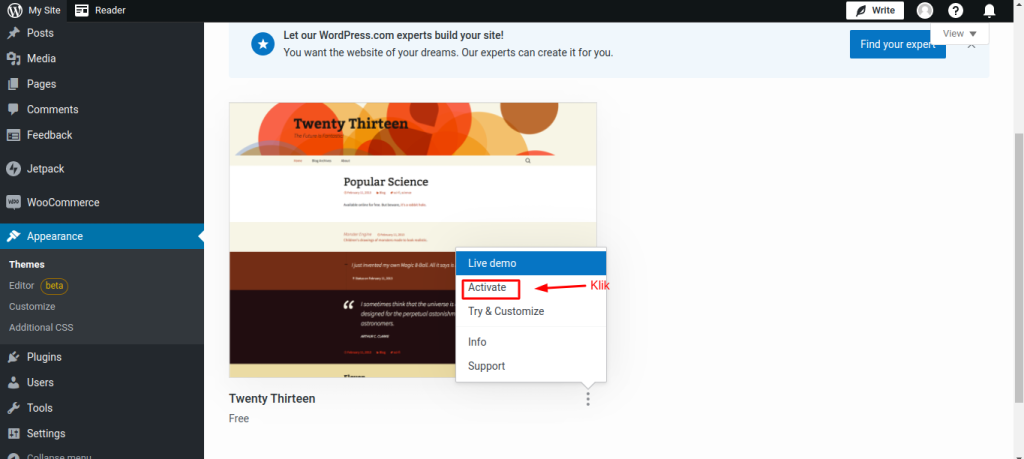 Cara Buat Blog di WordPress Untuk Pemula dan Gratis
