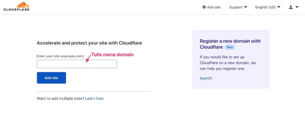Panduan Lengkap: Cara Menghubungkan Domain ke Cloudflare