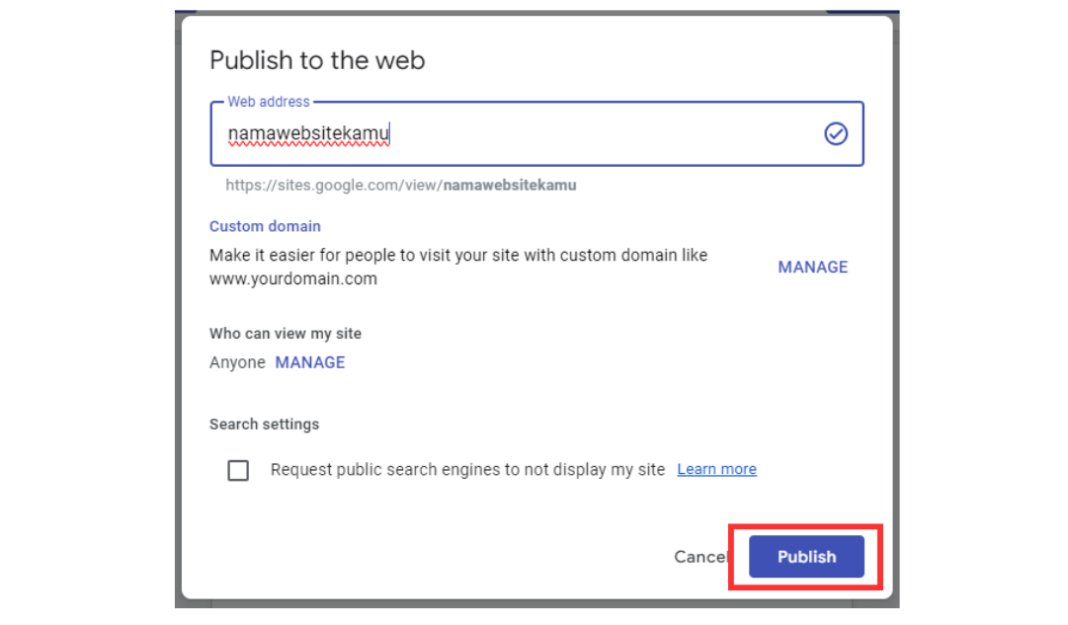 Cara Membuat Website Gratis di Google Sites, Mudah dan Gampang!