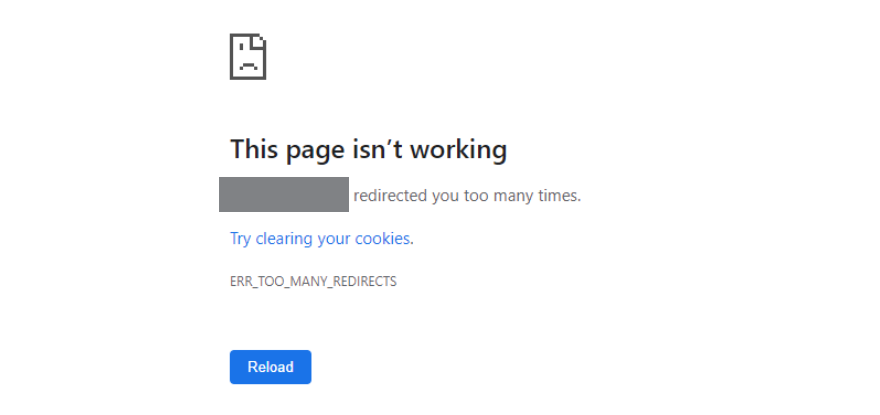 Cara Mengatasi ERR_TOO_MANY_REDIRECTS Dengan Mudah