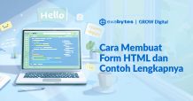 Cara Membuat Form HTML dan Contoh Lengkapnya