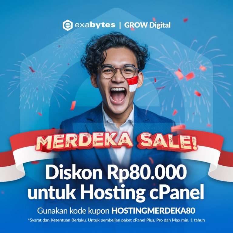 Promo Domain, Promo Hosting dan Server Exabytes Bulan Ini